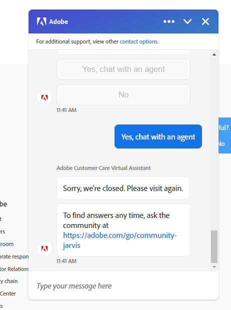 Embarassing Help Support - Adobe Community - 12592792