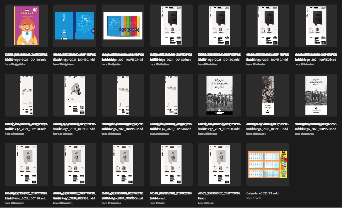 Indesign - Recent files view pages displaying garb... - Adobe Community ...