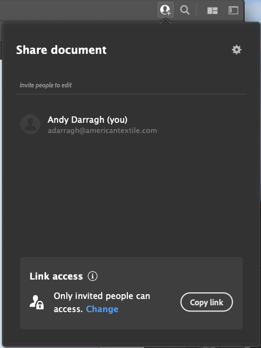2022 'Share Document' Feature - Adobe Community - 12596179