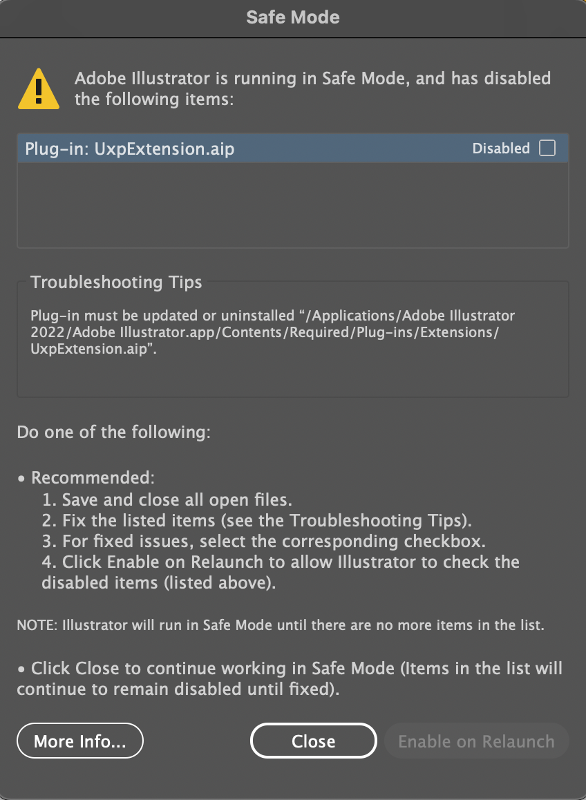Illustrator 2022 crashing all of a sudden. - Adobe Product Community ...