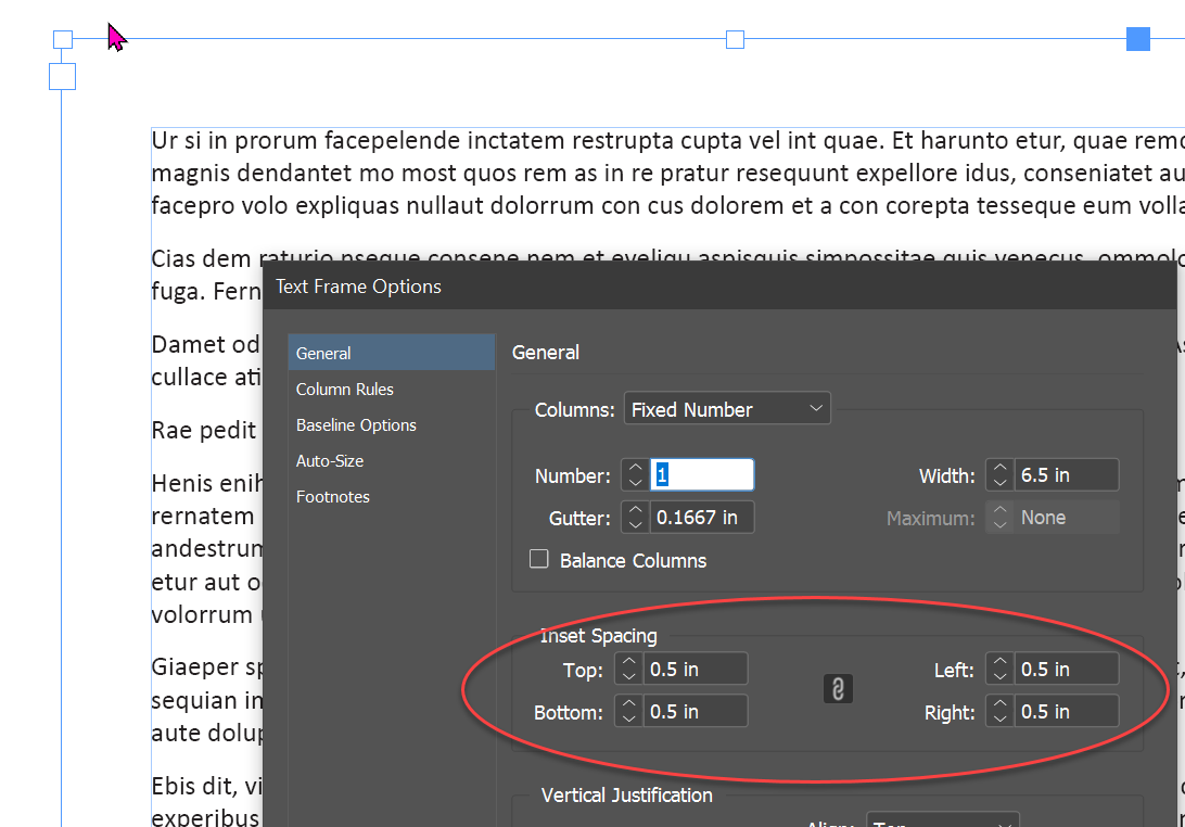 InDesign Text Box Issues - Adobe Product Community - 12596817