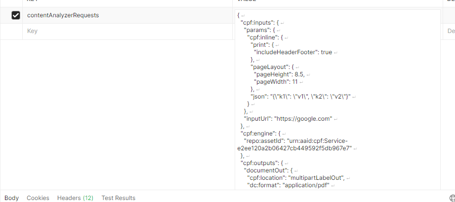 Re: Incorrect contentAnalyzerRequests json values ... - Adobe Product ...
