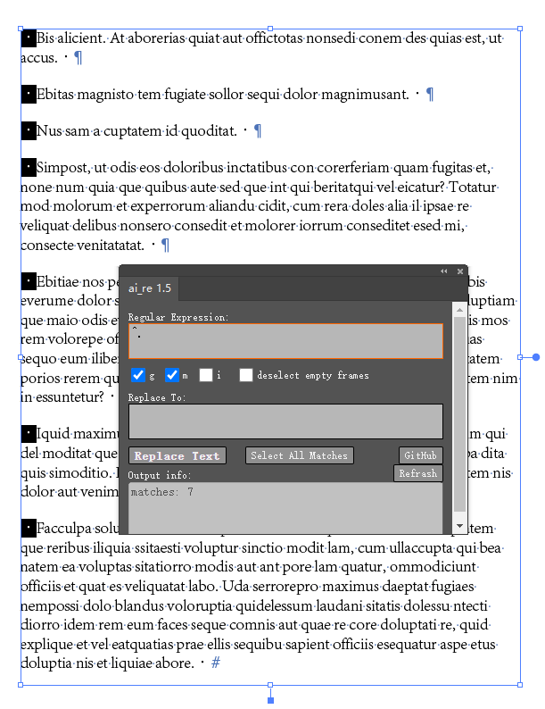 Solved Re Error In Illustrator Regex Text Replace Script Adobe Support Community 12597961