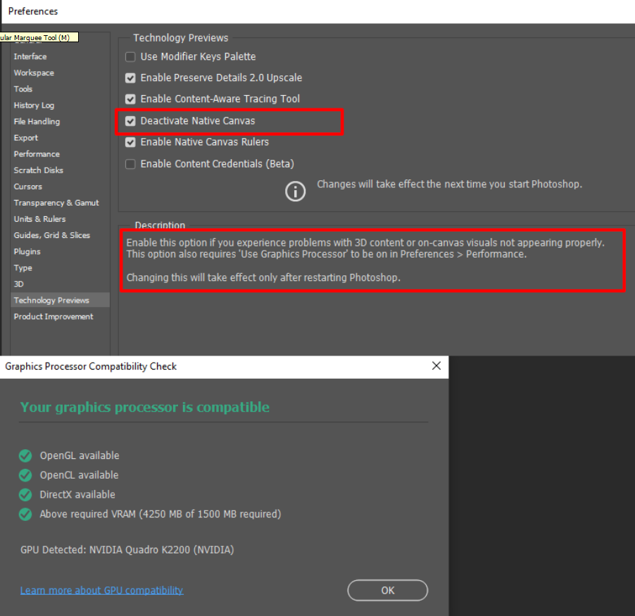 Adjustment handles for Rectangular Marquee tool - Adobe Community ...