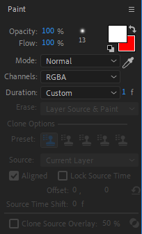 How do I make the Paint tab settings available? - Adobe Community ...