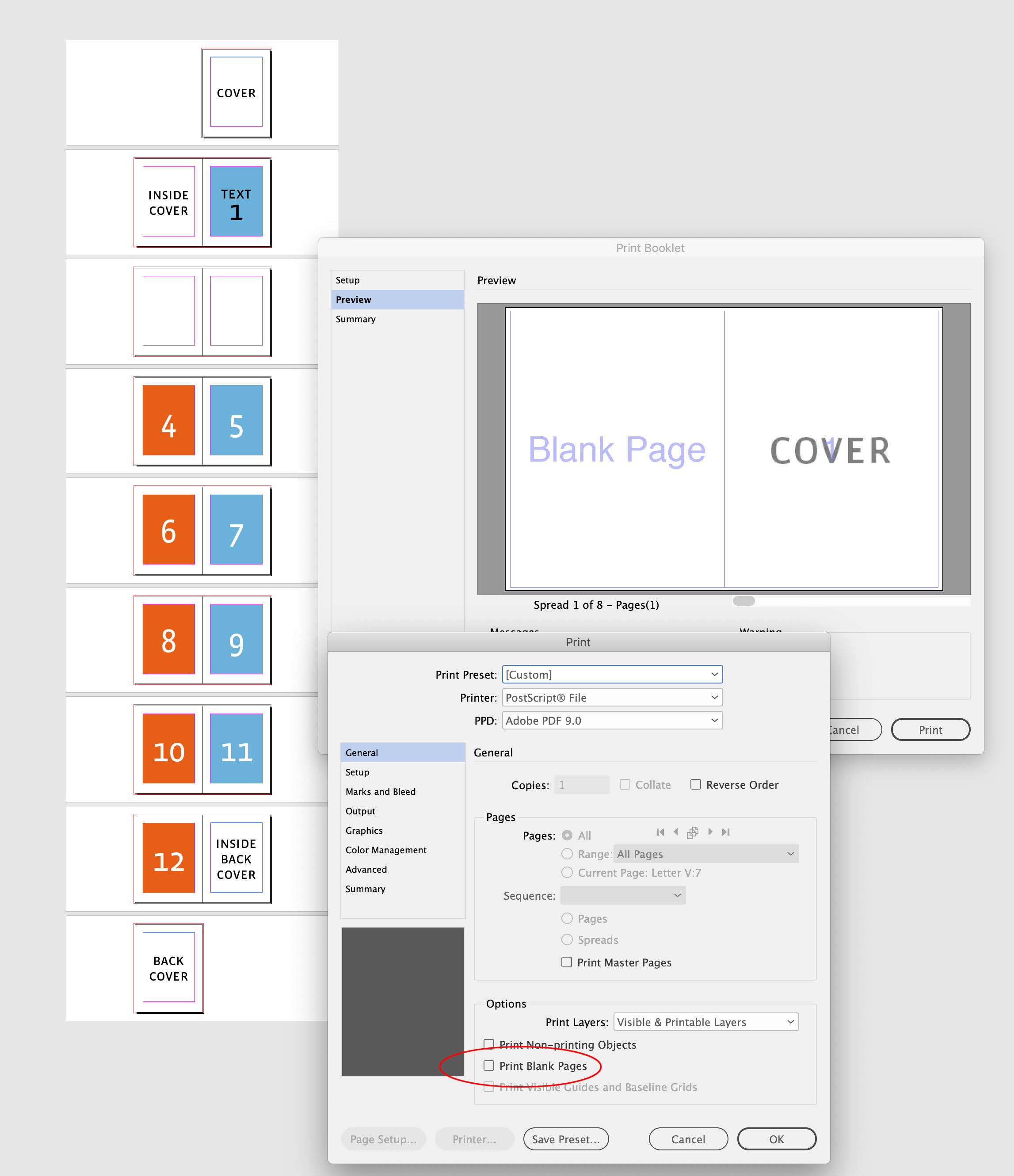 Print booklet issues - Adobe Support Community - 12621276