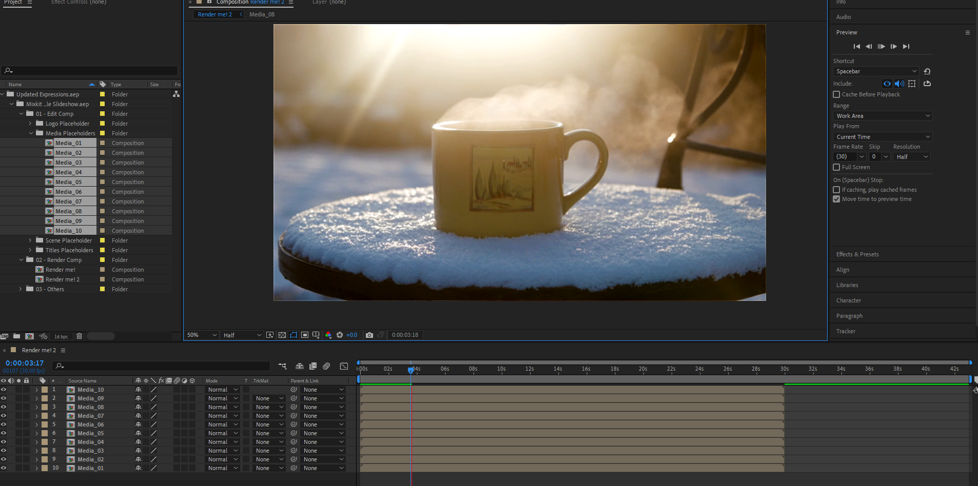 AE ram preview with multiple video footage is slo... - Adobe Community ...