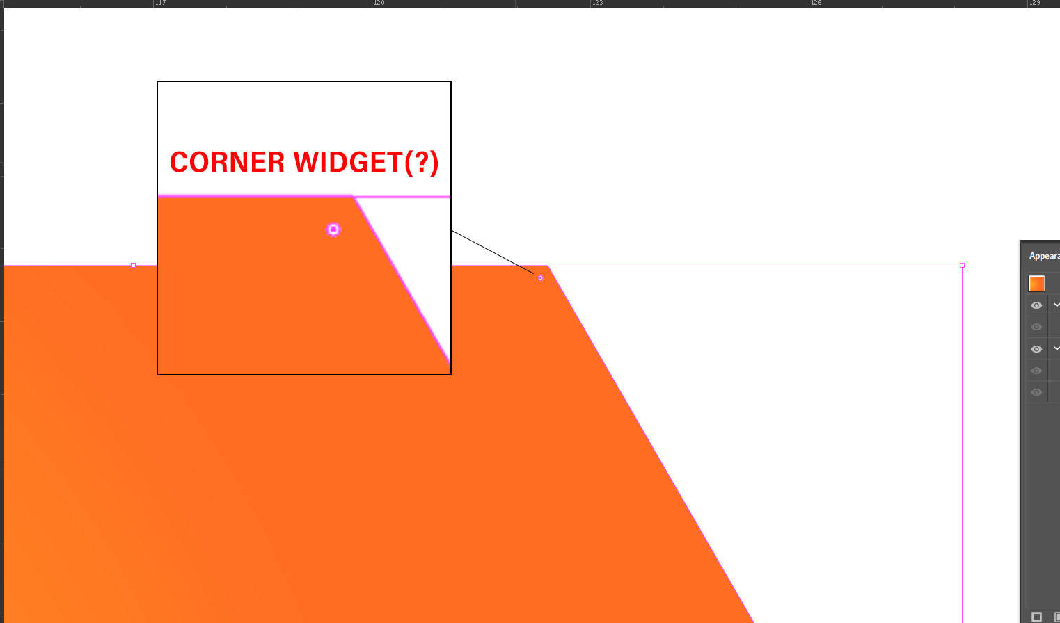 Path issue after using Pathfinder (minus front) on... - Adobe Product ...