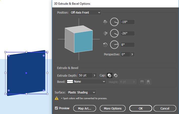 3D Extrude & Bevel not working properly - Adobe Product Community ...