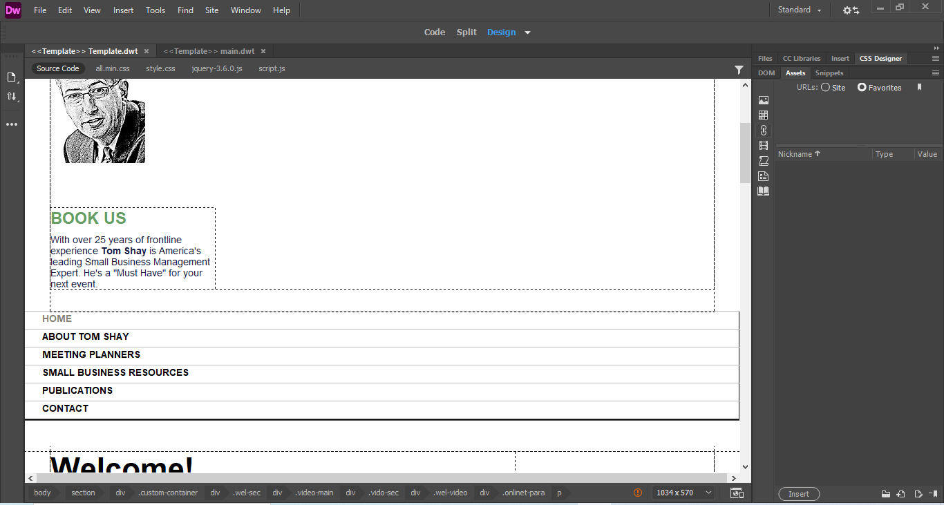 Hi, I created the template in dream weaver the Sty... - Adobe Support ...