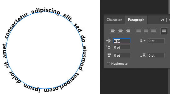 Solved: Photoshop won't let me type in a fully closed circ... - Adobe ...