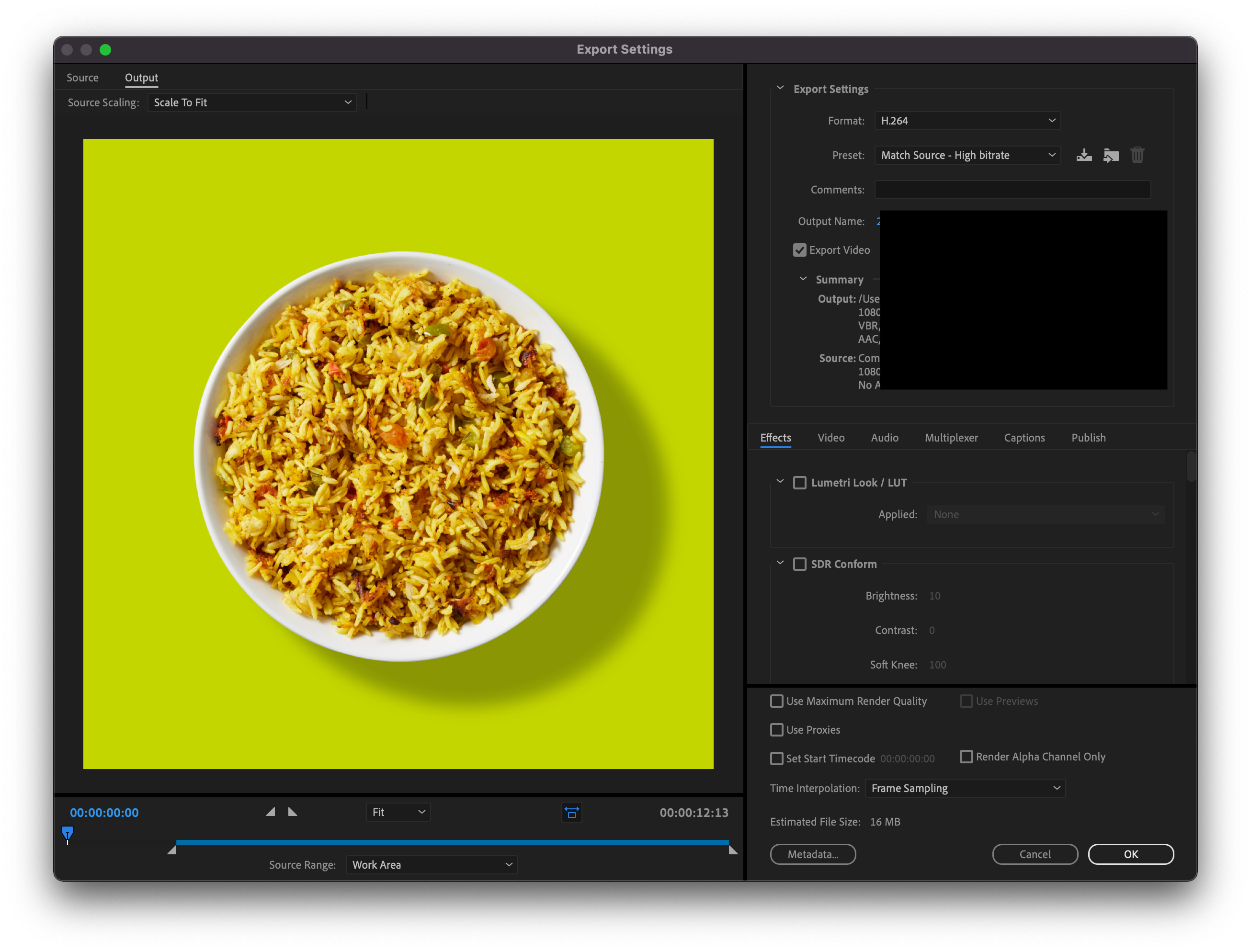 Exporting After Effects project in Media Encoder w... - Adobe Community ...