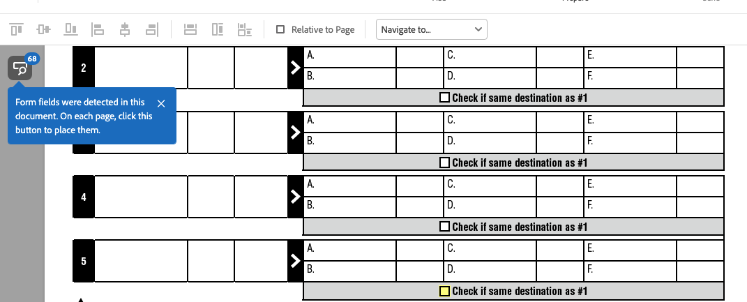 How to TURN OFF auto-detecting "Form Field" and NO... - Adobe Product Community - 12639225