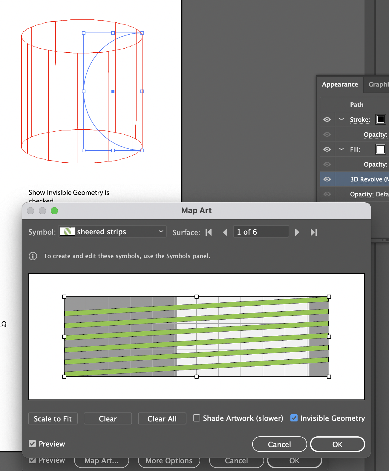 Solved: #D Classic. revolved object can't map art with inv... - Adobe Product Community - 12642021
