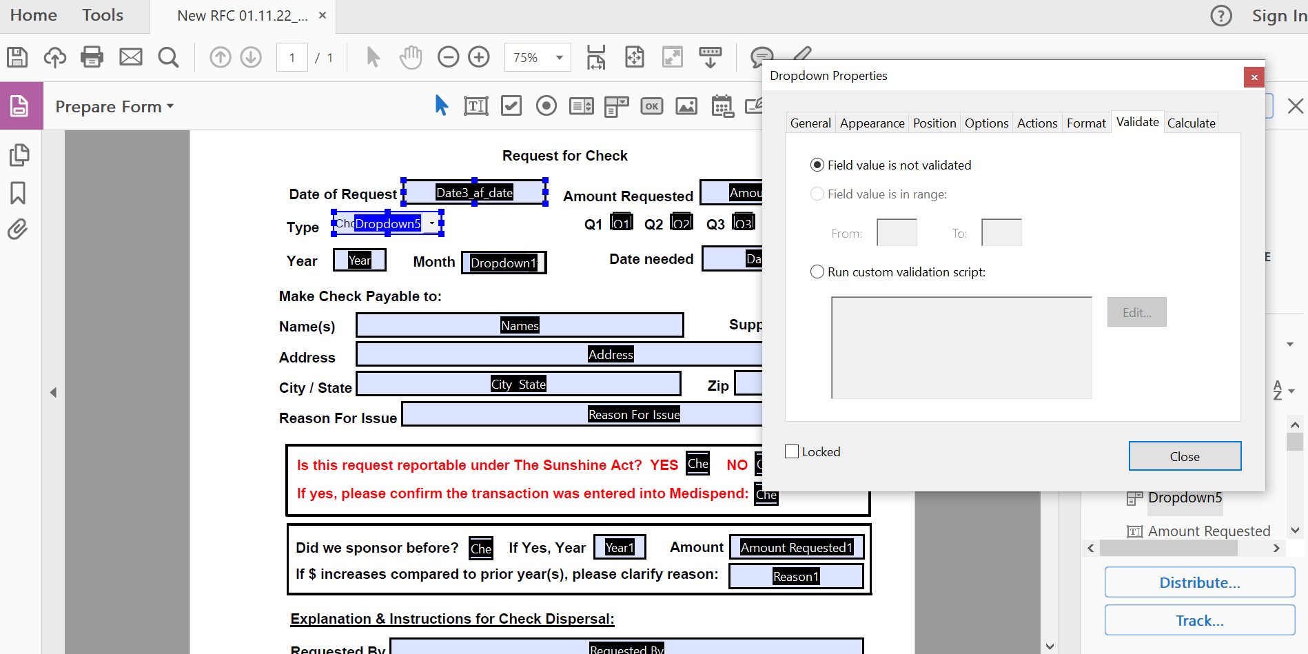Conditional and Required Fields - Adobe Community - 12649439