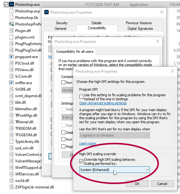 P: Legacy (CEP) panels/plug-ins scaled too large/c... - Adobe Product ...