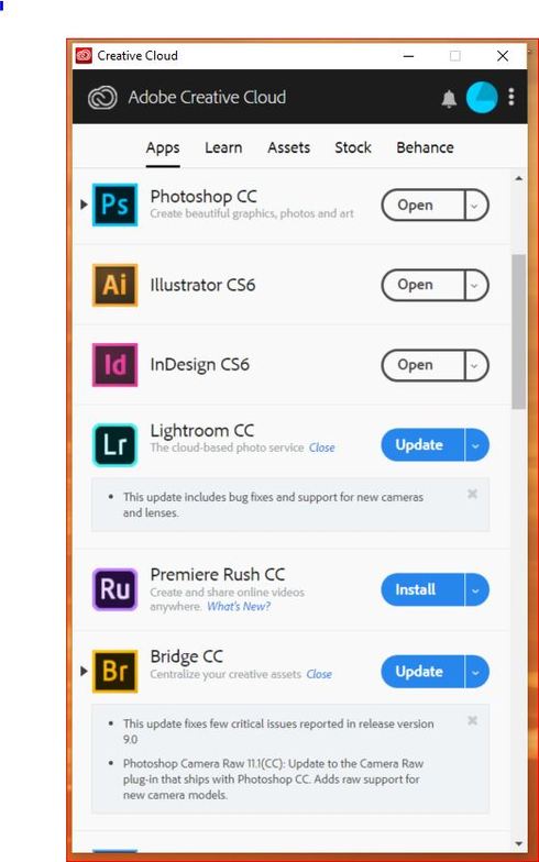 P: Most functions in Edit, Image, Layer, Select an... - Adobe Product ...