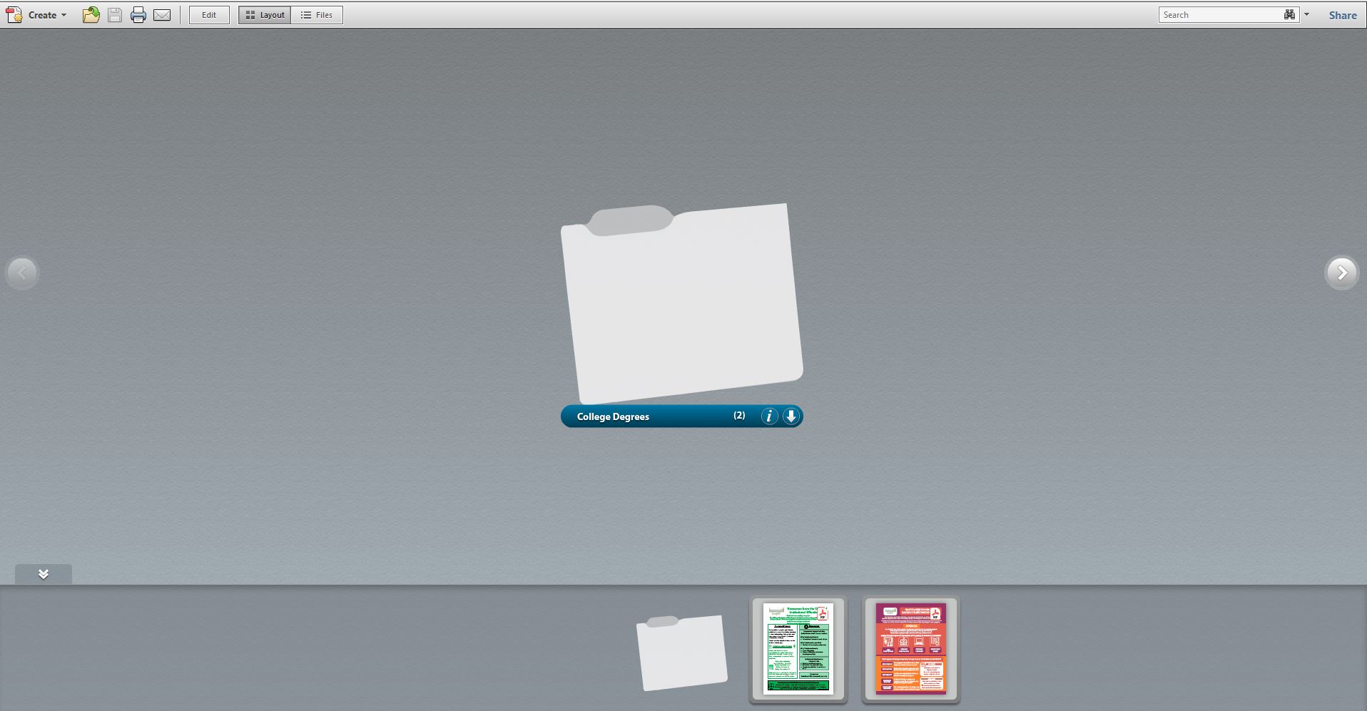 Reading a PDF portfolio w Acrobat (free) reader - Adobe Product ...
