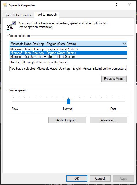 Adobe Audition v22 - Text to Speech voices are lim... - Adobe Product ...