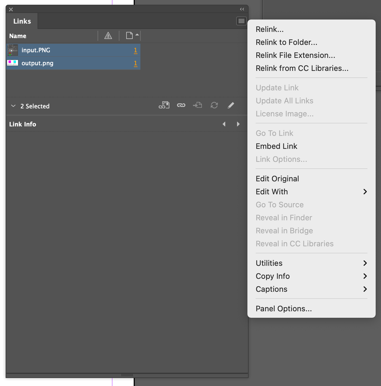 Is there an option that shows me a list with all s... - Adobe Product ...