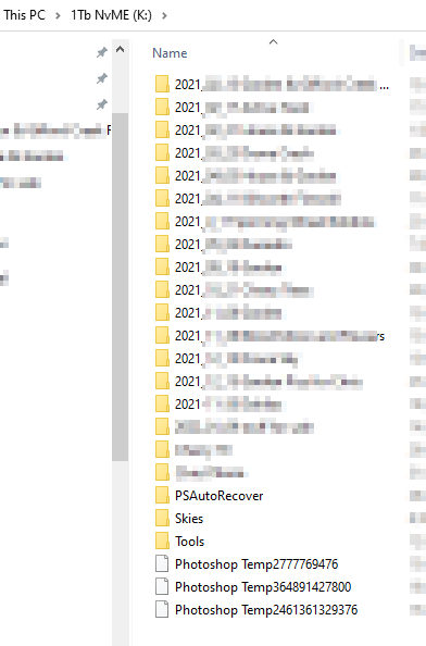Why aren't Photoshop Temp files showing up in tmp ... - Adobe Community ...