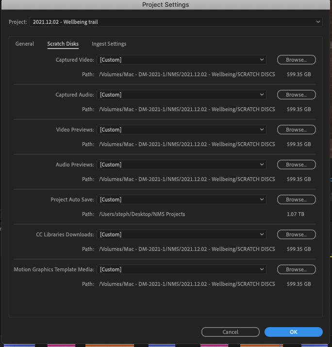 Render files (Video Preview files) go offline unex... - Adobe Product ...