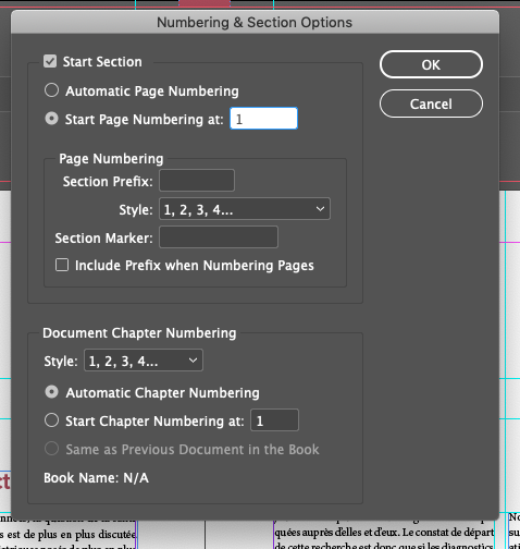 Section numbering adds a page when restarting at 1 - Adobe Product ...