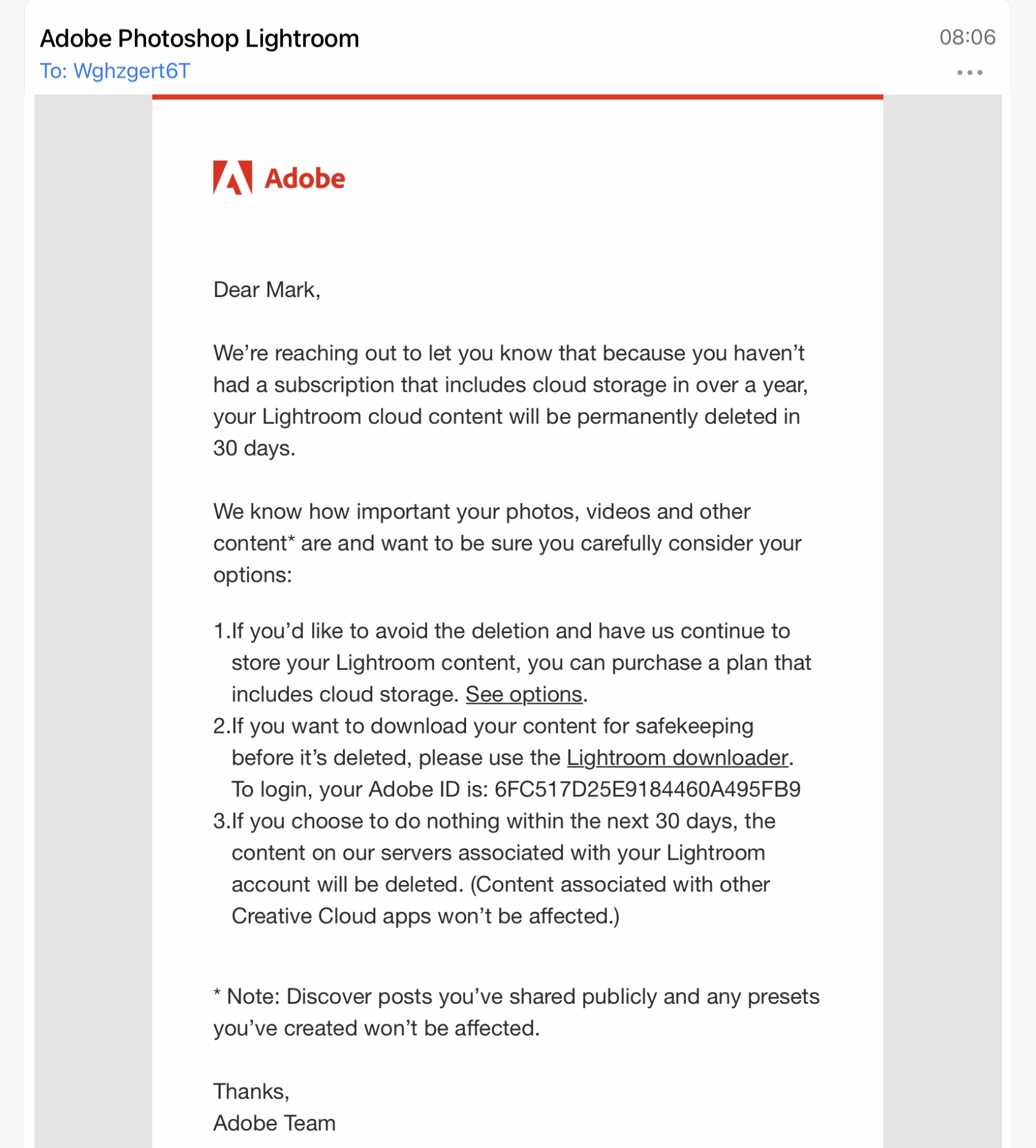 Scam or not?! - Adobe Community - 12702435