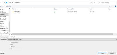 Cannot export .DXF or .DWG AutoCAD files - Adobe Community - 12646549