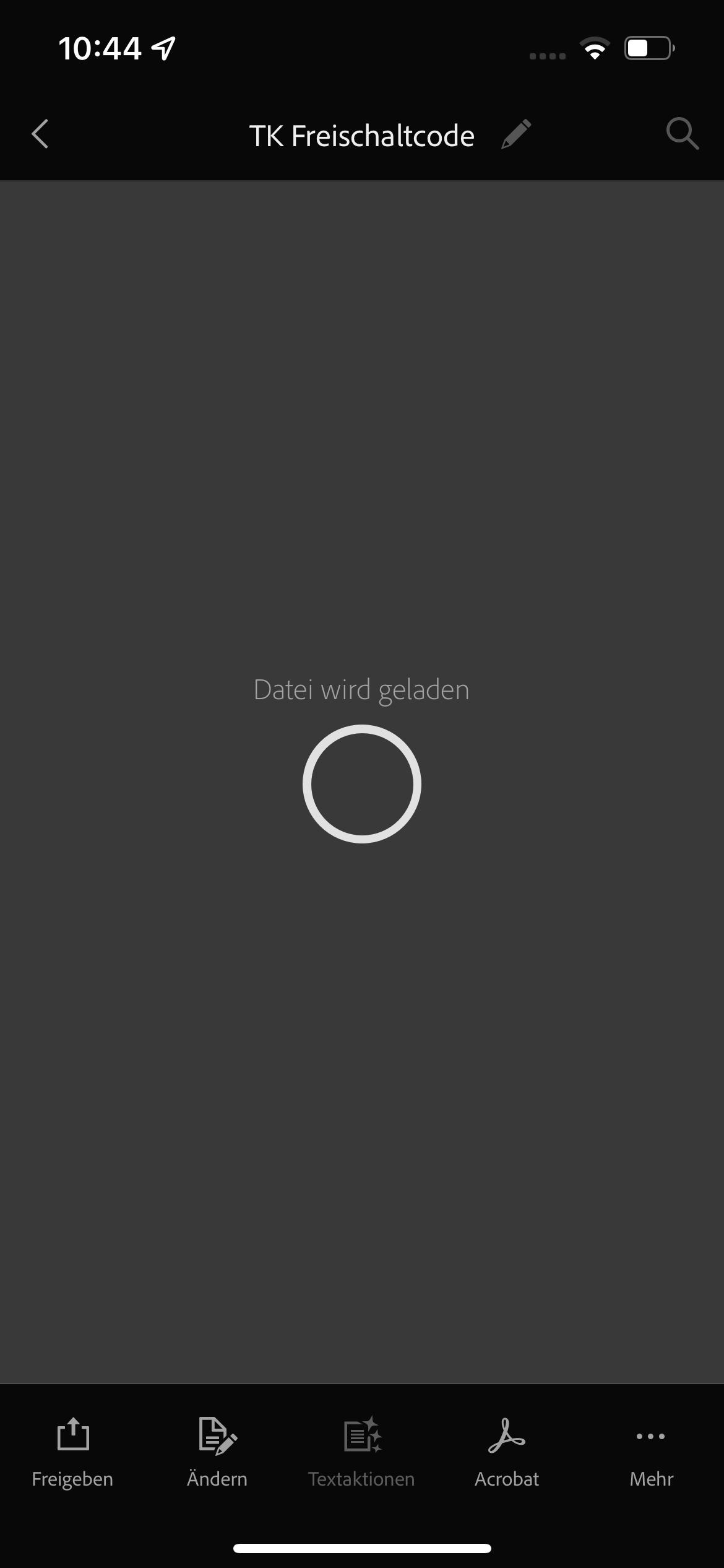 Solved: As of a day ago Adobe Scan says Loading File but n... - Adobe ...