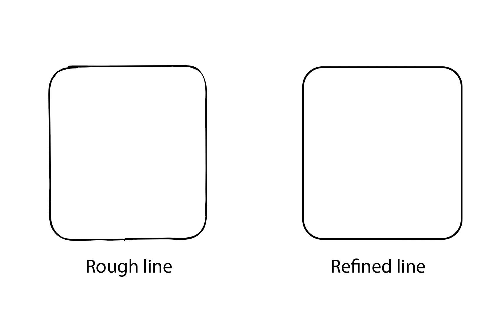 How to convert a rough line drawing into a refined... - Adobe Support ...