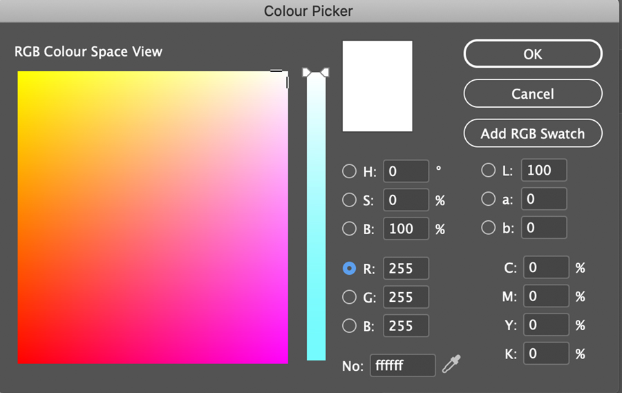 Solved: InDesign Color Picker Shows "RGB Color Space" and ... - Adobe ...
