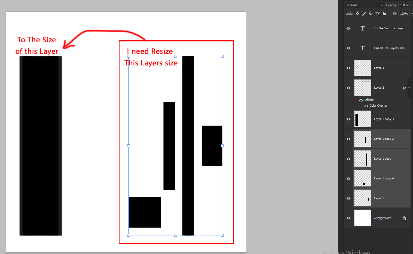 Solved: Resize selected layers - Adobe Product Community - 12723890