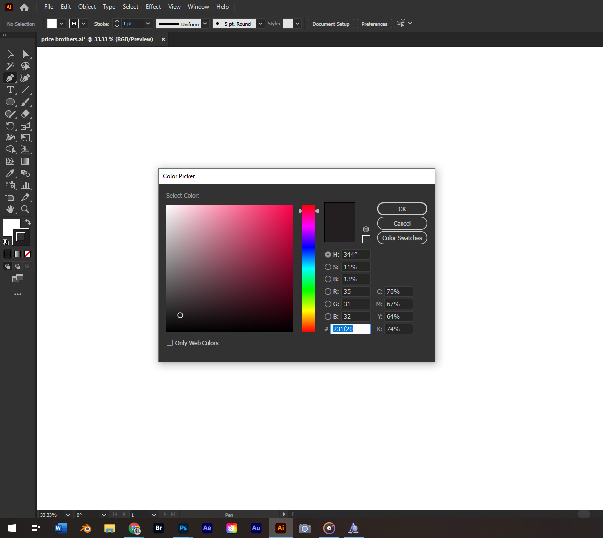 Fill/Stroke presets and Color/Color Guide tabs don... - Adobe Support ...