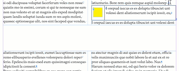 My Anchored Object Does Not Follow The Two Column Adobe Community