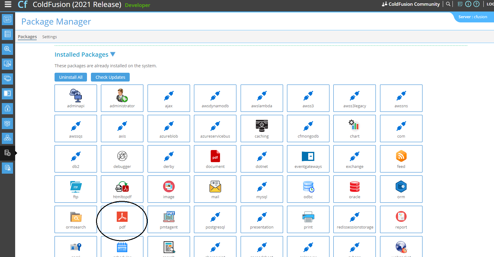 Coldfusion 2021 Add-On Services PDFg (Windows) - Adobe Community - 12720377