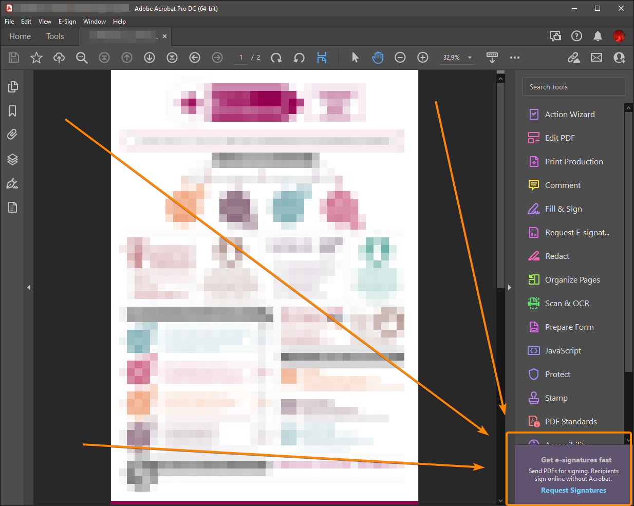 Solved: Remove signature request message - Adobe Product Community ...