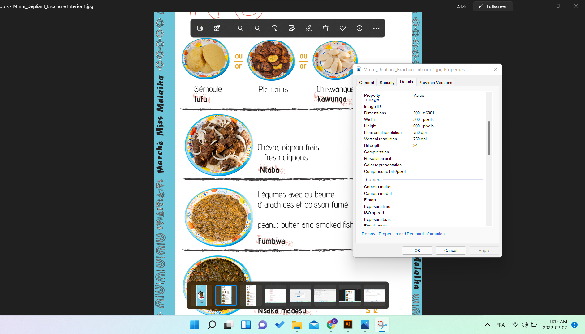 Type not displaying properly on menu design in goo... - Adobe Community ...