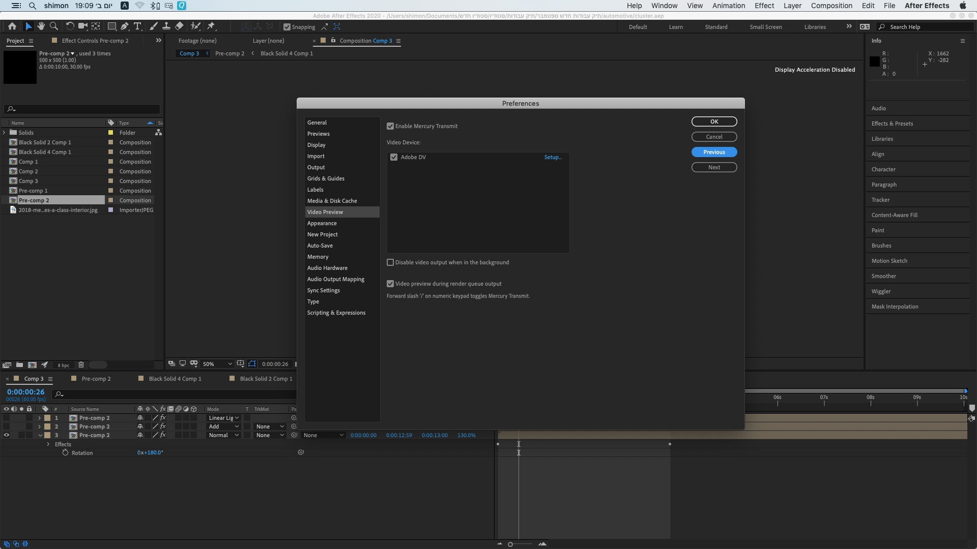 DIsplay acceleration disabled - Mac - Adobe Product Community - 10805188