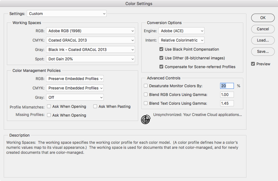 Dot Gain or Gray Gamma - Adobe Product Community - 8365606
