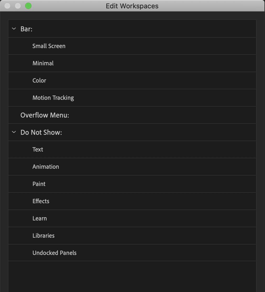 timeline panel disapears with custom layout - Adobe Product Community ...