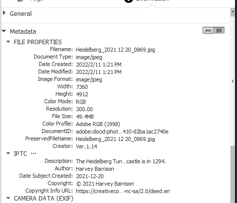 Exif-IPTC Data - Adobe Product Community - 12747971