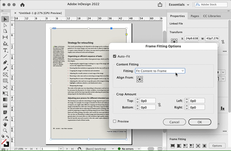 how to fill the page, and how to center - Adobe Product Community ...