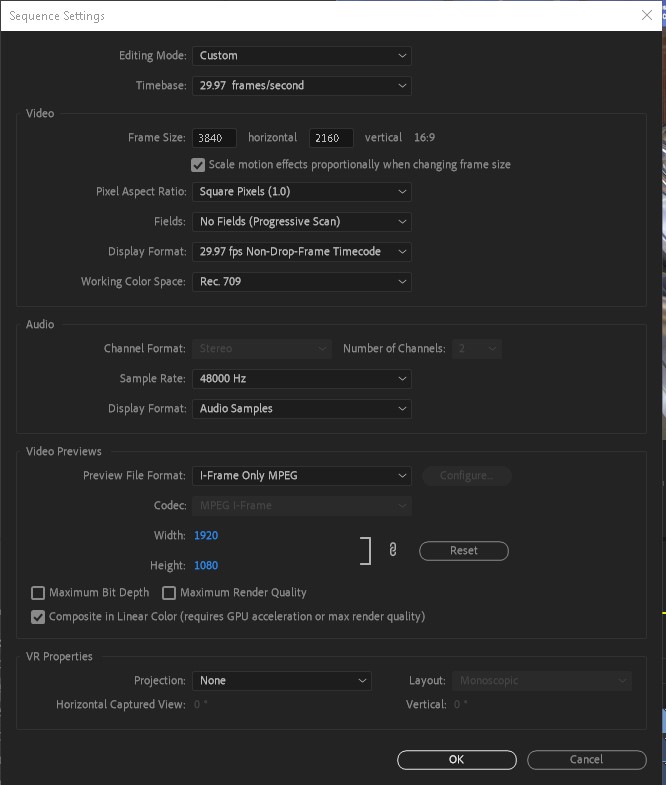Vertical lines in MXF export - Adobe Community - 12744035