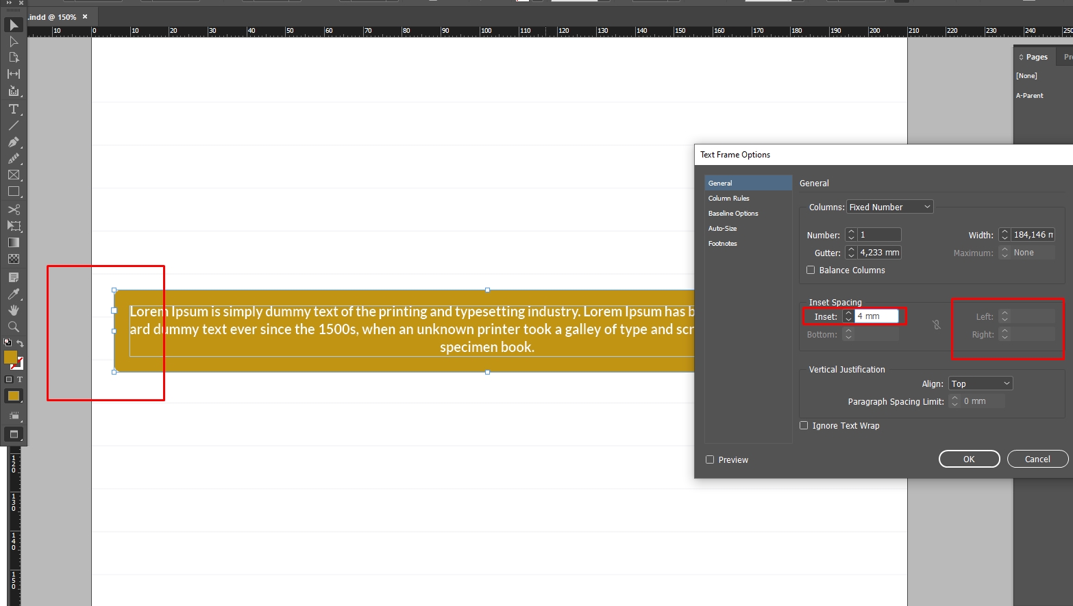 Solved: Gone is the activation of indentation in the text ... - Adobe ...