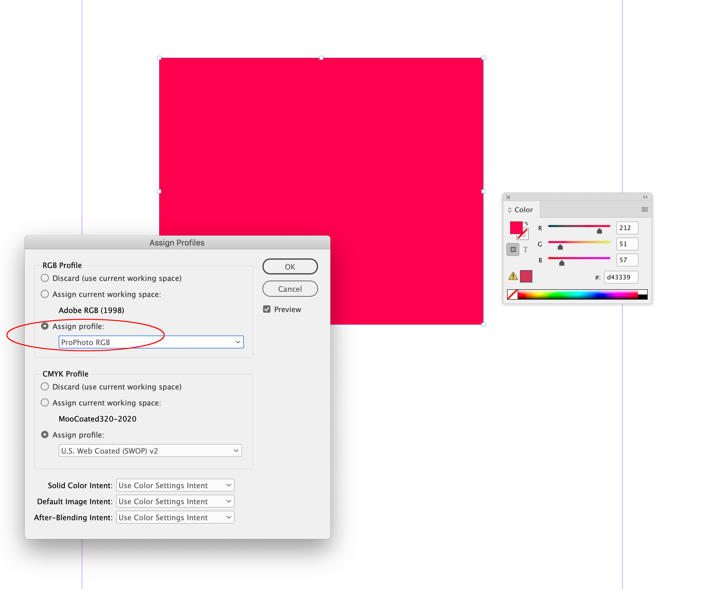 Adobe colours visually don't represent values - Adobe Product Community ...