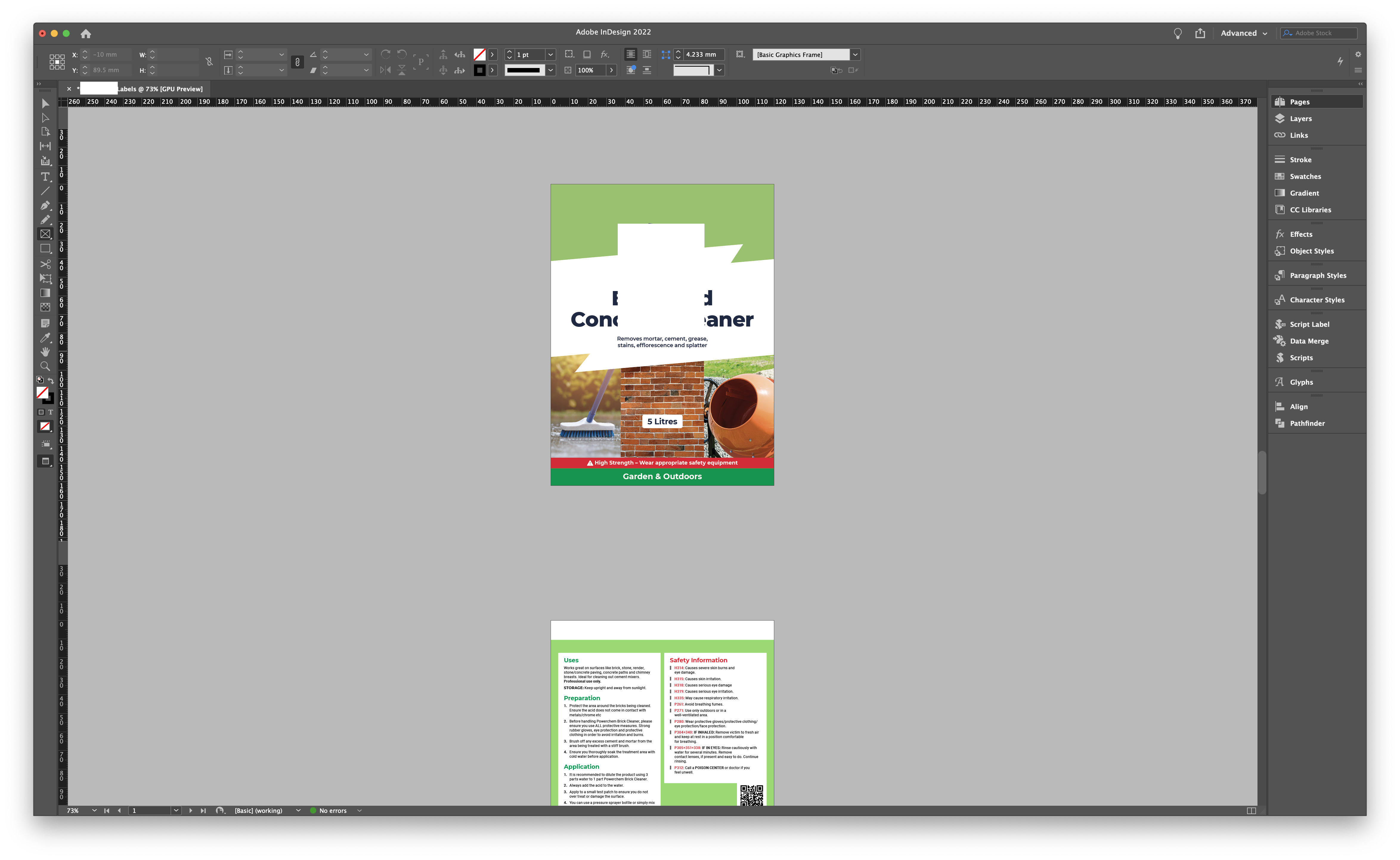 Solved: Colour Issue when creating alternate layout - Adobe Product ...