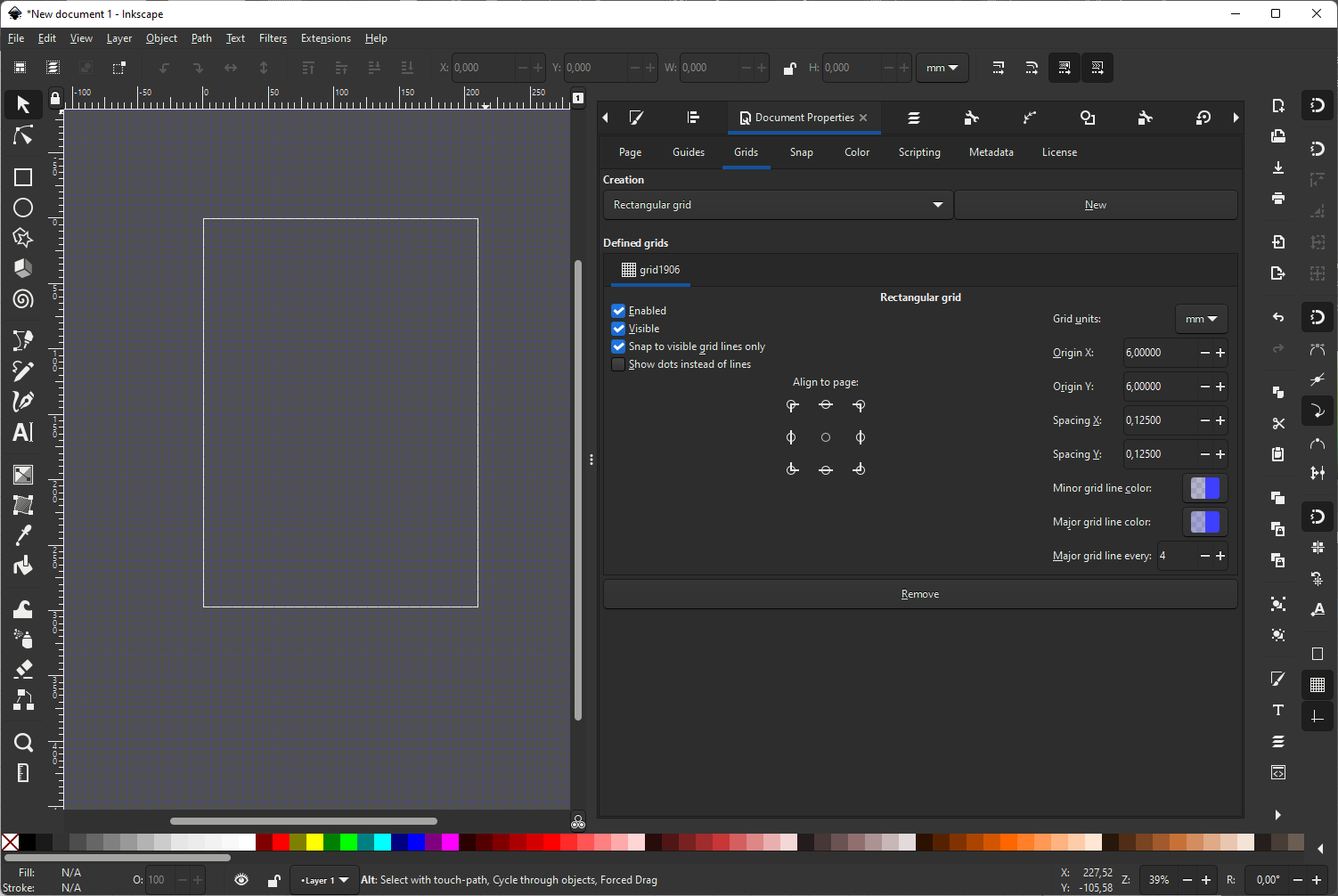 Inkscape 1.1: A great example of grid management - Adobe Community ...