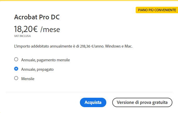 Change Plan to Adobe Acrobat Pro DC e-sign - Adobe Product Community ...