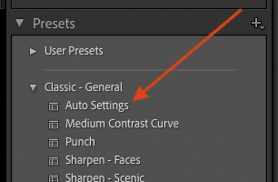 Solved: Auto adjust settings in import - Adobe Community - 12771351